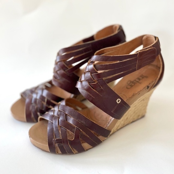 Clarks | Shoes | Indigo By Clarks Wedge Sandals Size 95 | Poshmark